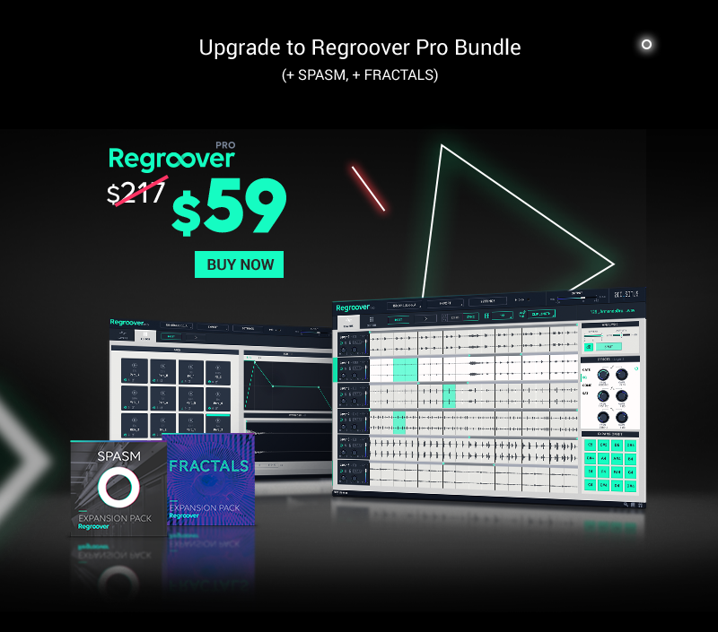 マルチバンドビートスライサーaccusonus「Regroover Pro」アップグレードがブラックフライデーセールで73%OFF ...