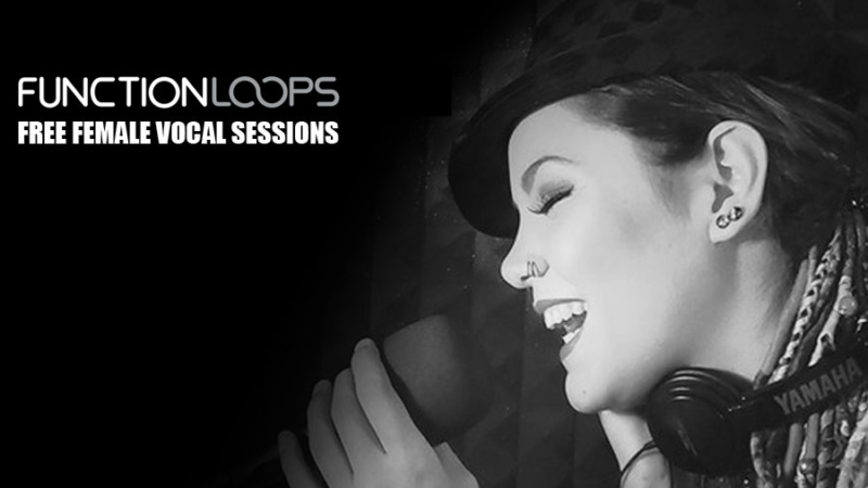 【無料】女性ボーカルセッションサンプルパック、Function Loops「FREE Female Vocal Sessions」無償配布開始 ...