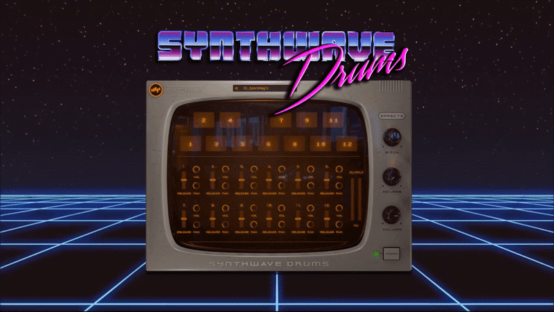 シンセウェーブに適したドラム音源、Beatskillz「Synthwave Drums」リリース | Computer Music Japan