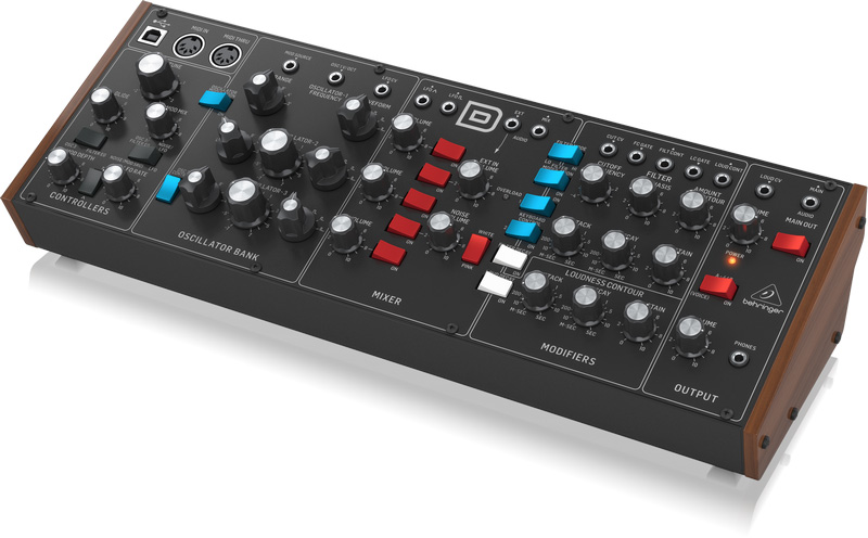 minimoogをハイクオリティに再現したアナログシンセサイザー、BEHRINGER「Model D」が限定特価29,800円(税抜 ...
