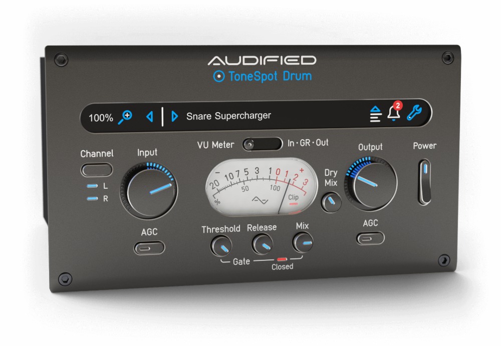 ドラムトラックの処理を最適化するマルチエフェクター、Audified「ToneSpot Drum Express」が31%OFF ...