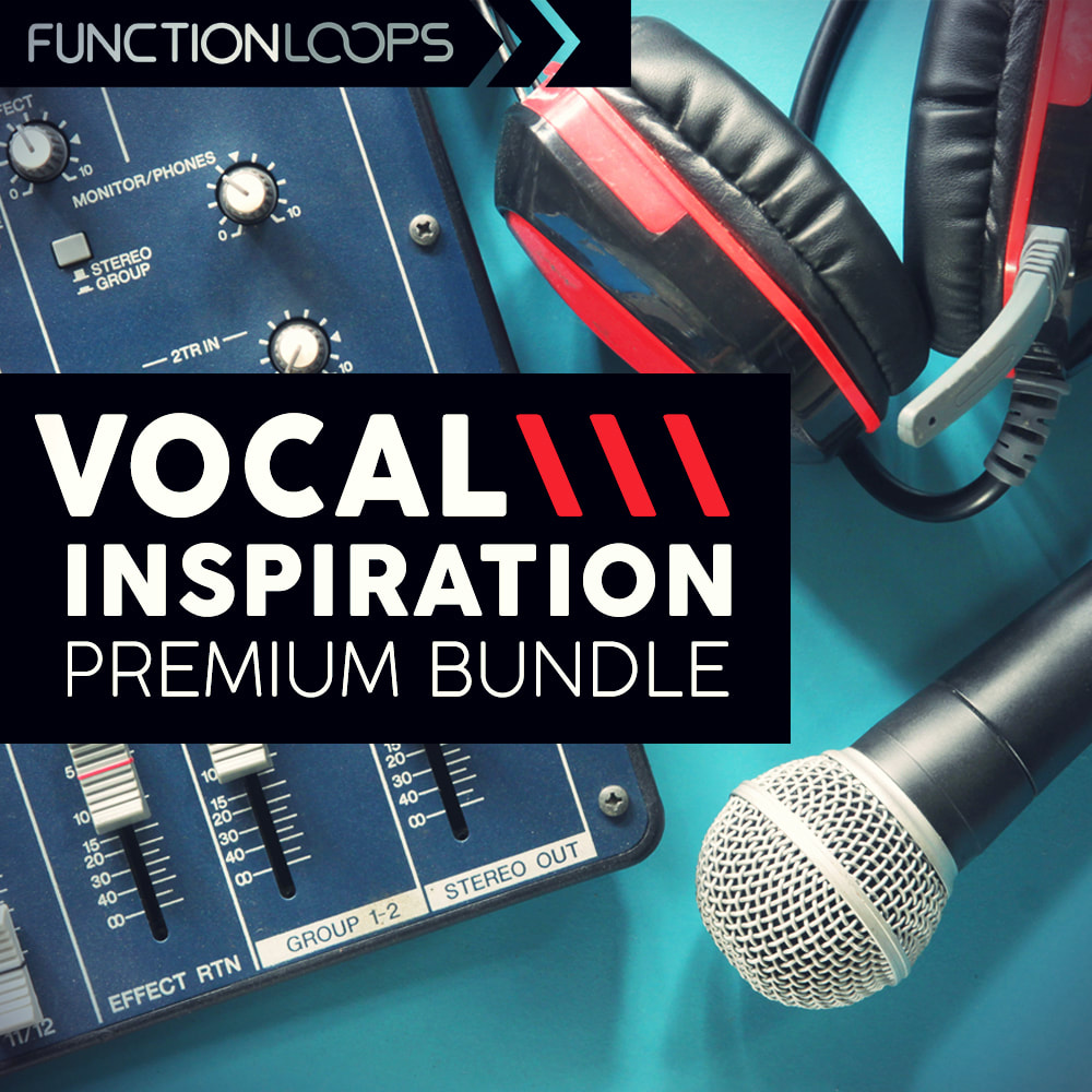 4種類のボーカルパックバンドル、Function Loops「Vocal Inspiration Premium Bundle」が$14となるセール開催！ | Computer Music Japan