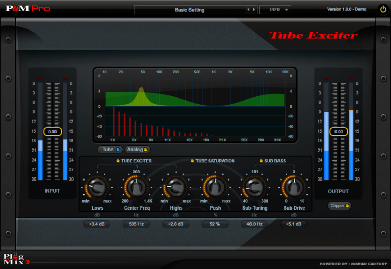 チューブエンハンサープラグイン、Plug and Mix「Tube Exciter」が51％OFF！ | Computer Music Japan