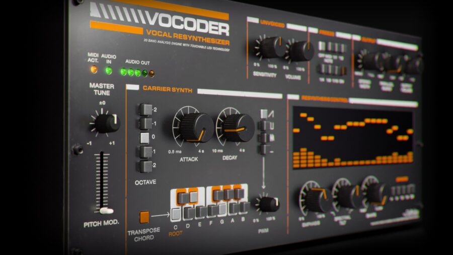 ヴィンテージボコーダーの質感を忠実に再現した、Softube「Vocoder」リリース！ | Computer Music Japan