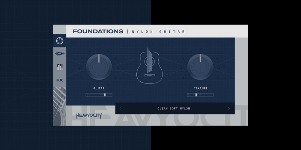 【無料】活気に満ちたナイロン弦のアコースティックギター、Heavyocity「FOUNDATIONS | Nylon Guitar」が無償配布 ...