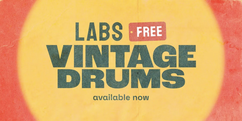 【無料】現存する数少ないアナログ録音スタジオで収録されたヴィンテージ・ドラムライブラリ、Spitfire LABシリーズ「VINTAGE ...