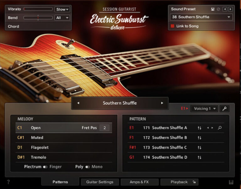 【7/6まで】絶大な人気を誇るELECTRIC SUNBURSTのパワフルな拡張バージョン、Native Instruments「SESSION GUITARIST – ELECTRIC ...
