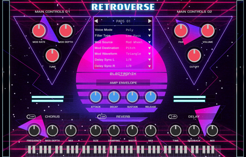 80年代ポップスの美しいサウンドをフィーチャーした音源、Electronik Sound Lab「RetroVerse」リリース ...