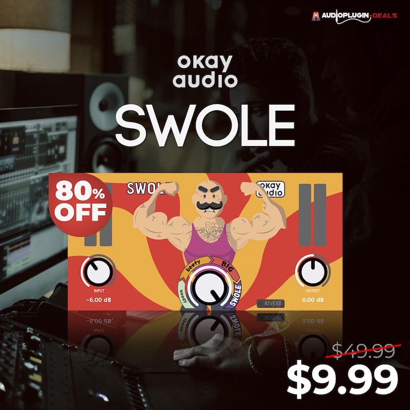ワンノブでマッチョなサウンドを実現する、Okay Audio「SWOLE」リリース！ | Computer Music Japan
