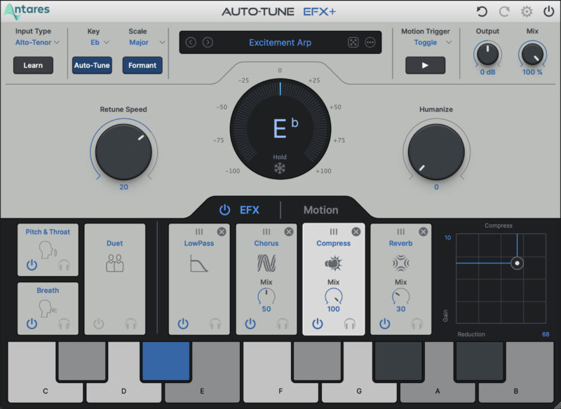 【ブラックフライデーセール】クリエイティブなボーカルエフェクトツール、Antares「AUTOTUNE EFX+ 10」が50%OFF ...