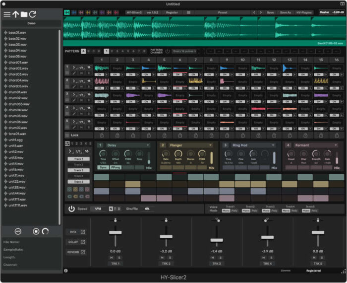サンプルスライサー/ステップシーケンサー、HY-Plugins「HY-Slicer 2」リリース！ | Computer Music Japan