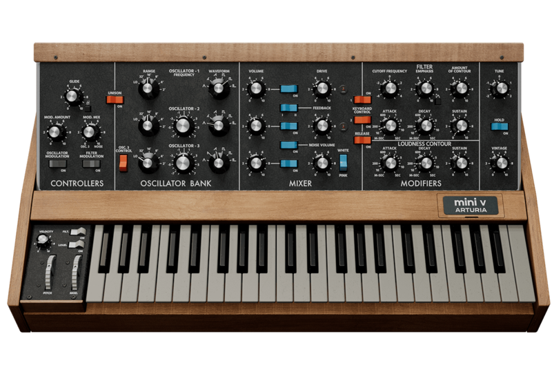 minimoogを精巧にエミュレートした、Arturia「Mini V」が33%OFF！ | Computer Music Japan