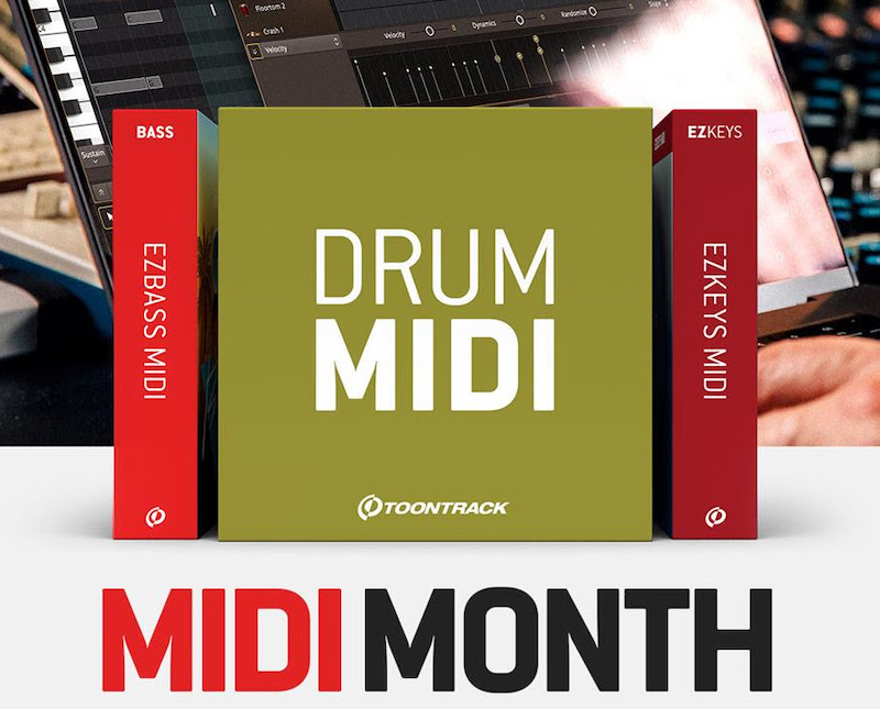 Toontrackの製品で使用可能なMIDI Pack各種が全品20％OFF！ | Computer Music Japan