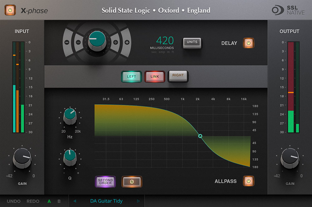 高品位なレスポンスを提供するオールパスフィルタープラグイン、Solid State Logic「SSL Native X-Phase」が93%OFF！ | Computer Music Japan