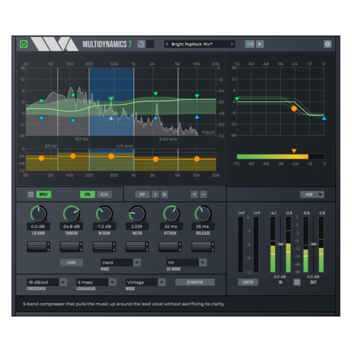 ストリームラインなUIによる高い操作性を備えたマルチバンド・ダイナミクス・ツール、Wave Arts「MultiDynamics 7」が50%OFF！ | Computer Music Japan