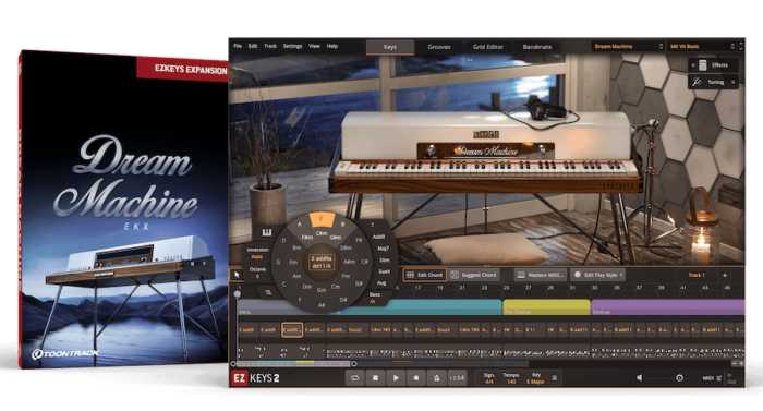 ポップス、アンビエント・サウンドスケープ等に最適なエレピEKX拡張音源、 TOONTRACK「EKX – DREAM MACHINE」が40%OFF！ | Computer Music Japan