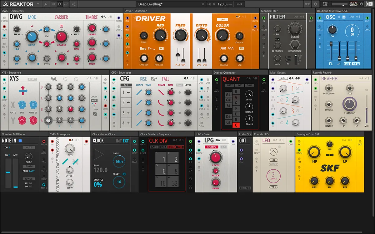 【サイバーウィークセール】シンセシス、シーケンス、FXが利用可能な23のBlocksモジュール、Native Instruments「Blocks Primes」が81%OFF ...