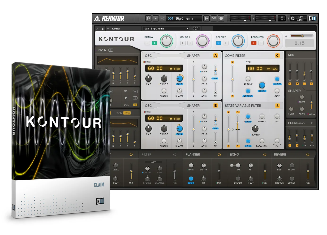 オーガニックなサウンドが特徴の革新的フェーズ・モジュレーション・シンセ、Native Instruments「Kontour」が80％OFF！ | Computer Music Japan
