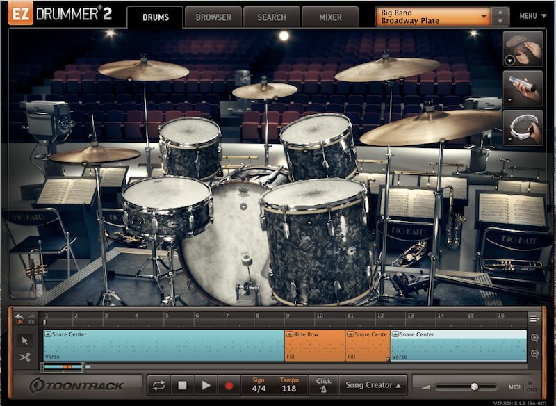あの“Al Schmitt”によって制作されたEZX拡張音源、 TOONTRACK「EZX – BIG BAND」が40％OFF ...
