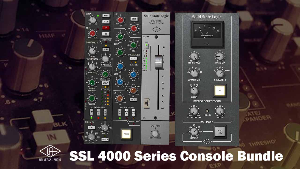 【9/1夕方まで】ヒットメーカーに認定されたチャンネルストリップとバスコンプレッサー、UNIVERSAL AUDIO「SSL 4000 ...