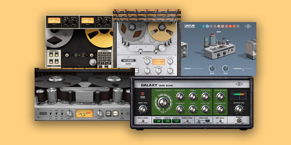 クラシックなレコーディング機器のクオリティを吹き込むテープマシンバンドル、Universal Audio「UAD Analog Tape ...