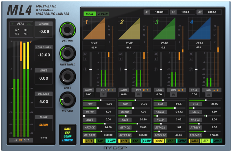 【ブラックフライデーセール】高解像度の4マルチバンド・マスタリング・リミッター、McDSP「ML4000 Native v7」が37%OFF！ | Computer Music Japan