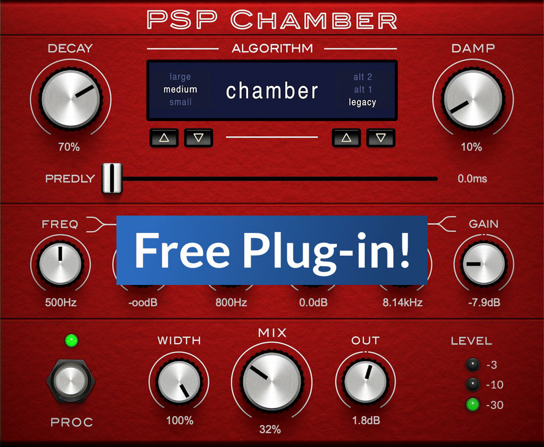 【無料】オーディオに深みと奥行きを加えるリバーブ、PSP audioware「PSP Chamber」無償配布開始！ | Computer Music Japan
