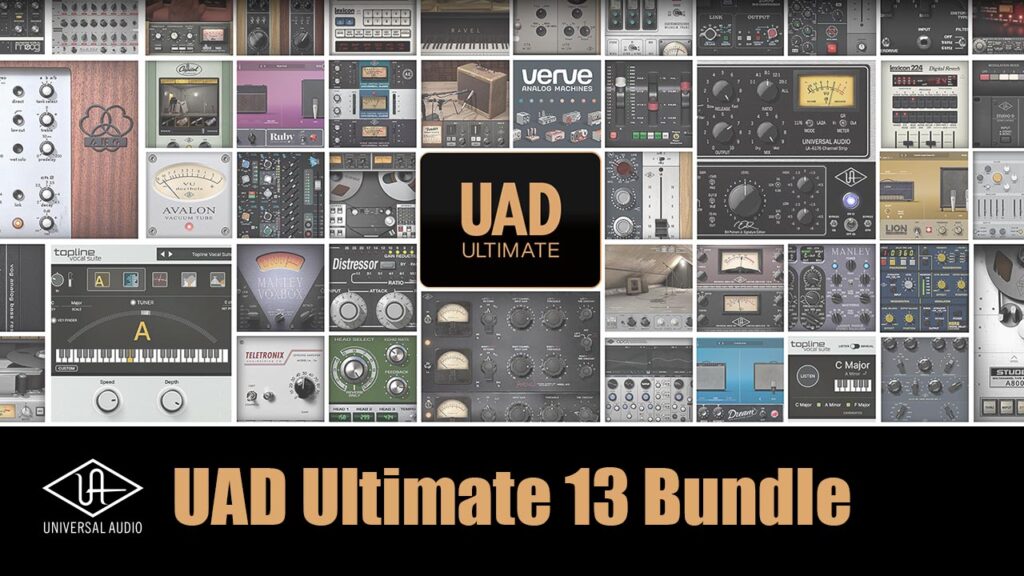 120を超える世界最高のプラグインバンドル、UAD「Ultimate 13 Bundle」が85%OFF！ | Computer Music ...