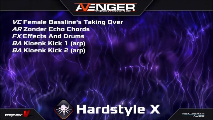 VPS AVENGER史上最も凶悪でハードなサウンドをもたらすAVENGER専用拡張プリセット、VENGEANCE SOUND ...