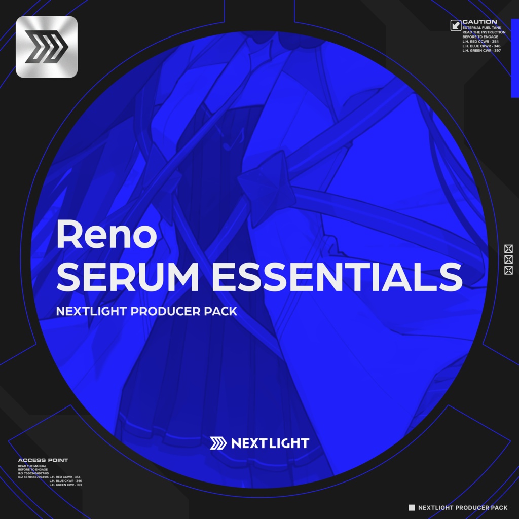NEXTLIGHT主宰Renoによるボカロエレクトロ向けSerumプリセット、 NEXTLIGHT「Reno SERUM ESSENTIALS ...
