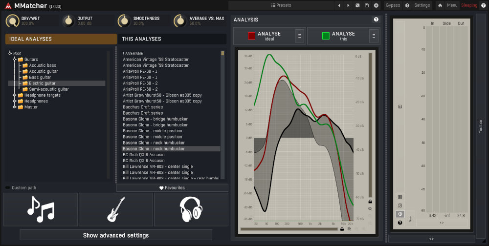 【6/23夕方まで】サウンドマッチングから音響特性キャリブレーションまで！究極のスペクトラム・マッチング・ツール、MeldaProduction「MMatcher」リリース ...