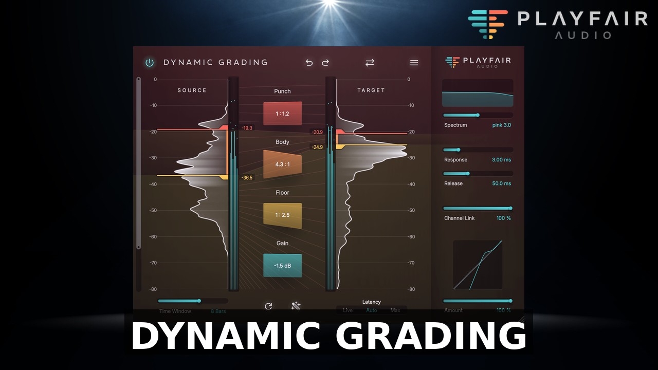 【6/6まで延長】専門家がいらない流体力学を応用したダイナミクス、Playfair Audio「Dynamic Grading 2.0」リリース！ | Computer Music Japan