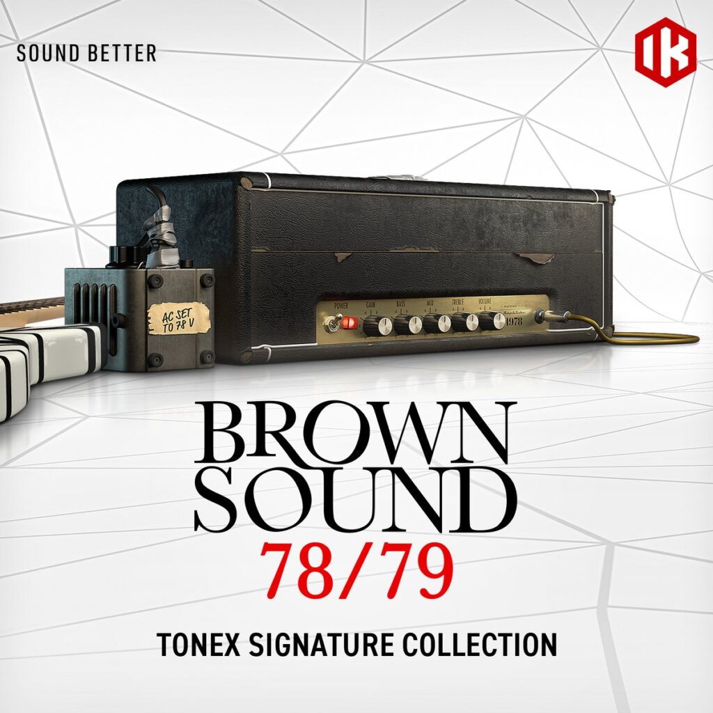 78/79 モダン・ロックの礎を築いた、ブラウン・サウンドを再現するTONEXシグニチャー・コレクション、IK Multimedia「TONEX Brown Sound」リリース ...