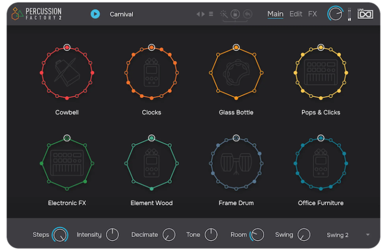リズムを追求するための究極のパーカッション演奏ツール、UVI「Percussion Factory 2」が50%OFF！ | Computer ...