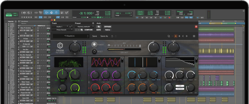 美しさを超えたまったく新しい残響を生成するシマー・リバーブ、IK Multimedia「T-RackS 6 Prism Reverb」リリース ...