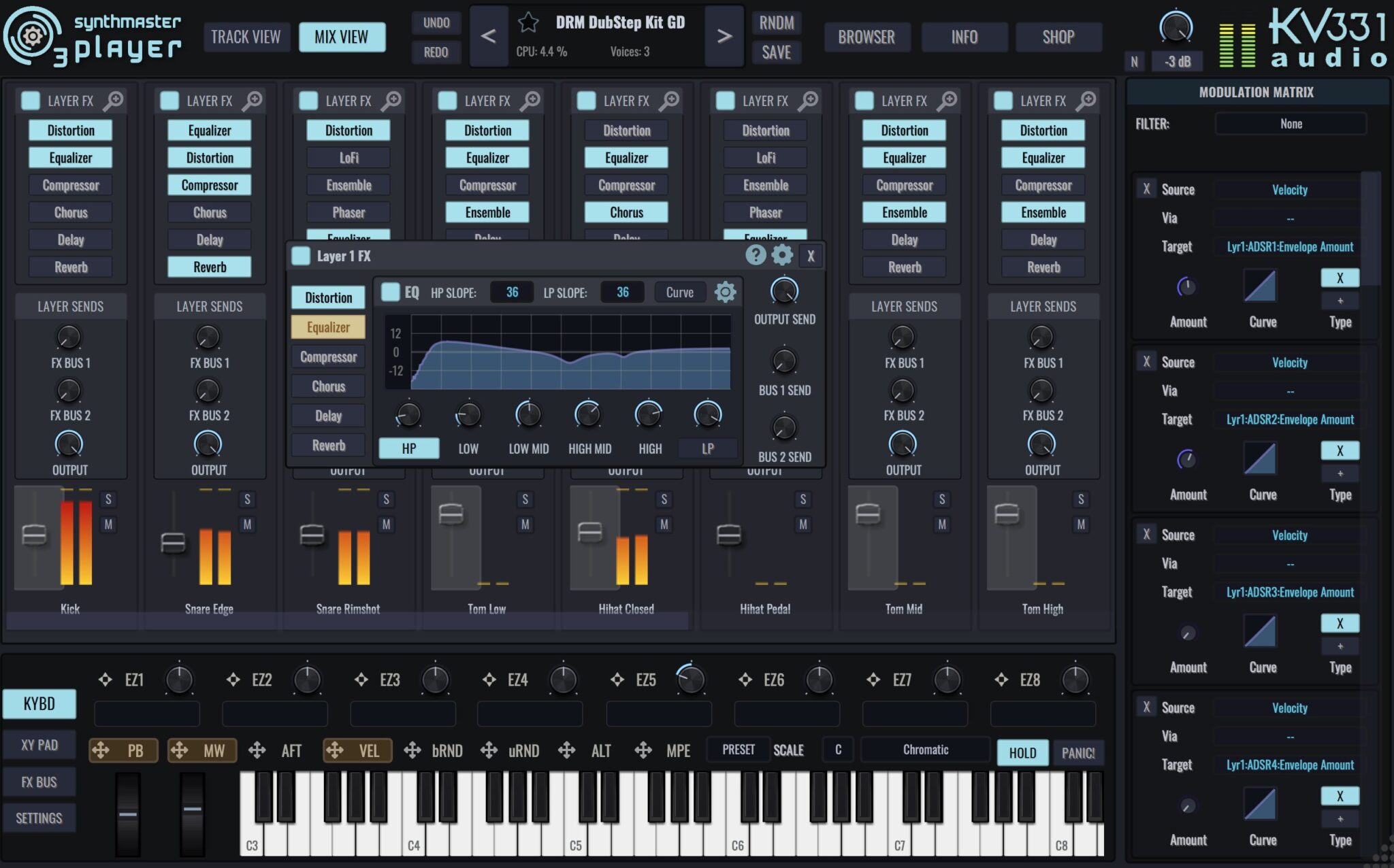 【無料】500種類のプリセットを内蔵したSynthMasterのフリーバージョン、KV331 Audio「SynthMaster 3 Free ...