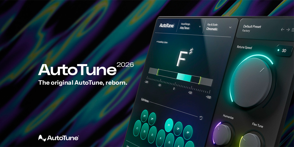 数秒でプロフェッショナルな ボーカルを。Antares「AutoTune 2026」リリース！ | Computer Music Japan