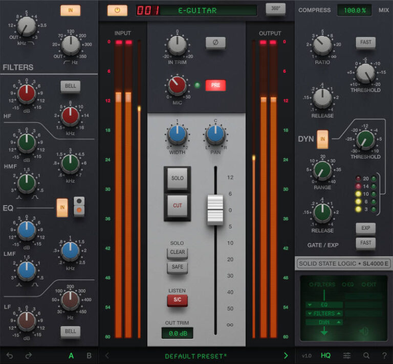 【6/15夕方まで】音楽制作史上最も高く評価され影響力のあるツールの一つ、Solid State Logic「SSL 4K E Plug-in ...
