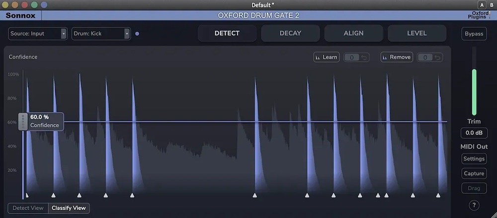 アコースティックドラム整理のための完全なツールキット、Sonnox「Oxford Drum Gate 2」が26%OFF ...
